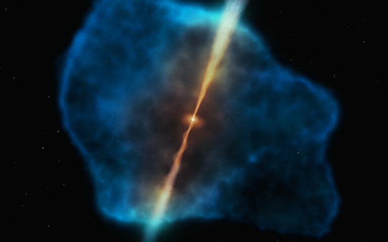 Scientists have found out how the first quasars in the universe were formed