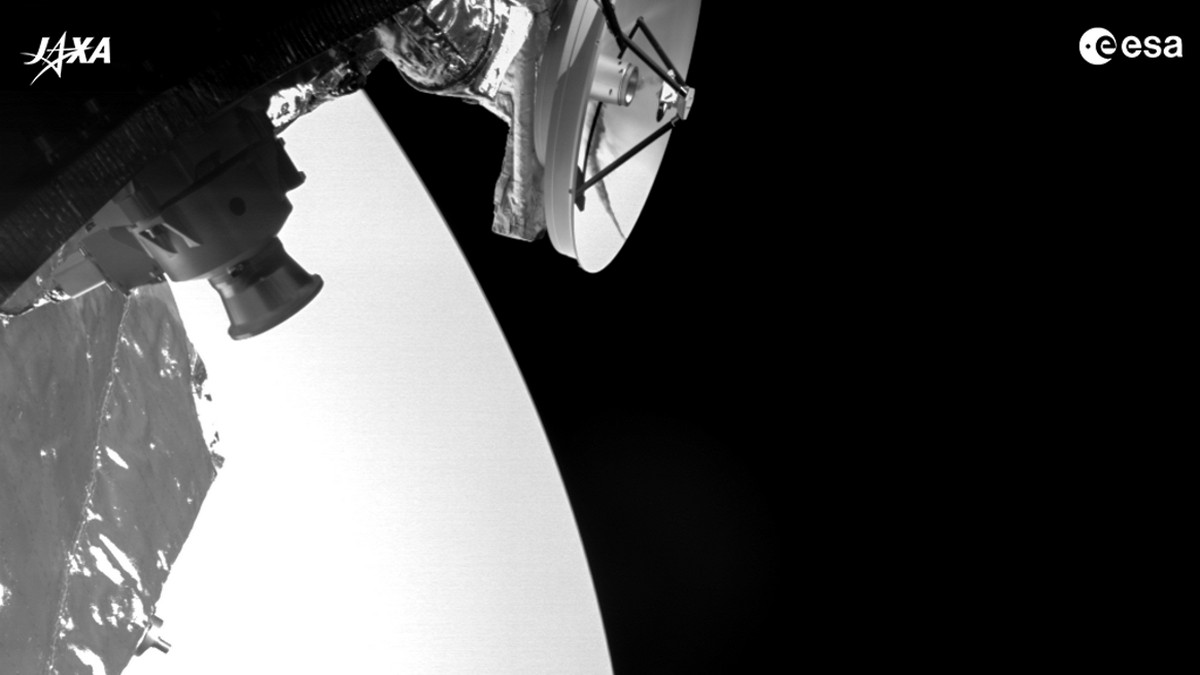 The BepiColombo probe made a super-close flight past Mercury
