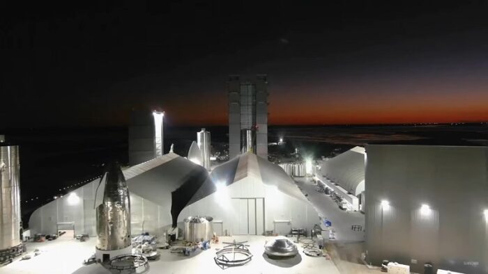 SpaceX installed the 2nd section for Starship launch tower