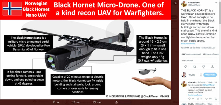 Weapons Of Ukrainian Victory: Black Hornet – Drones Smaller Than A ...