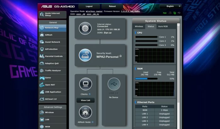 ASUS ROG Strix GS-AX5400 review: affordable Wi-Fi 6 for the gamers