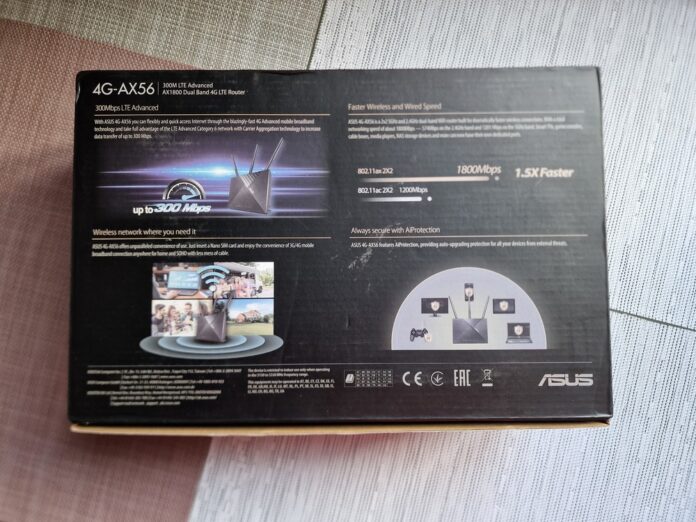 ASUS 4G-AX56 Review: a high-quality LTE router