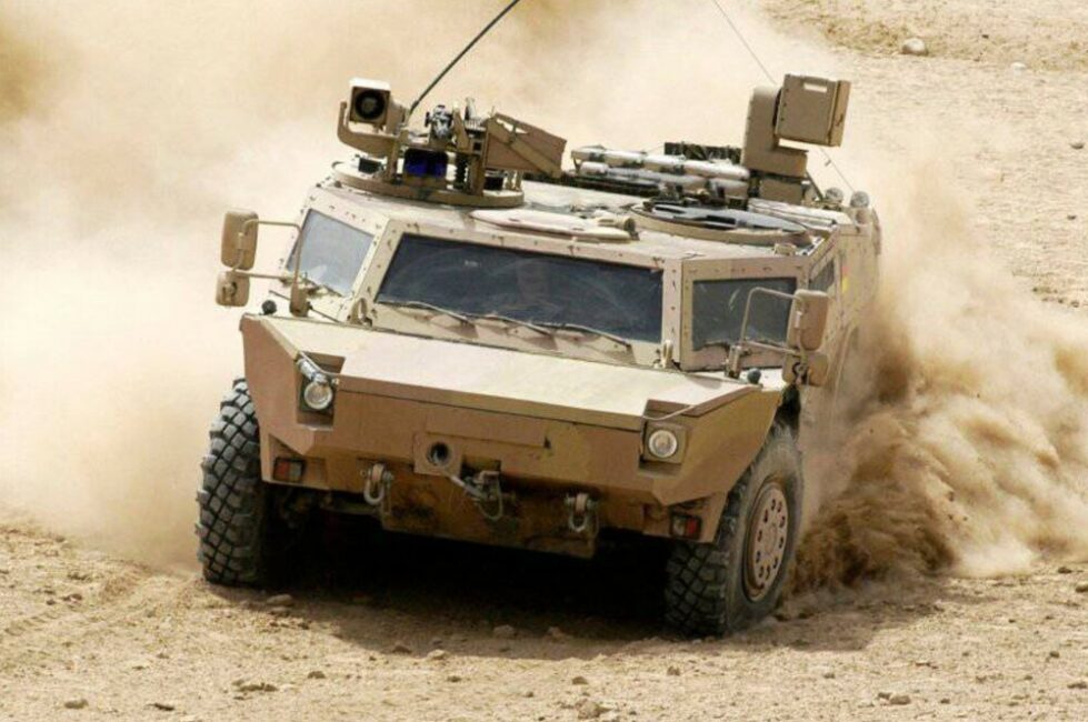 Weapons of Ukrainian victory: Fennek reconnaissance armored vehicles