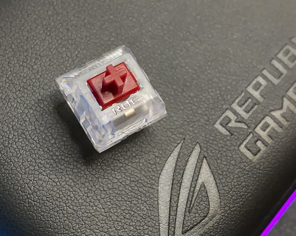 ASUS ROG STRIX FLARE II ANIMATE mechanical keyboard review