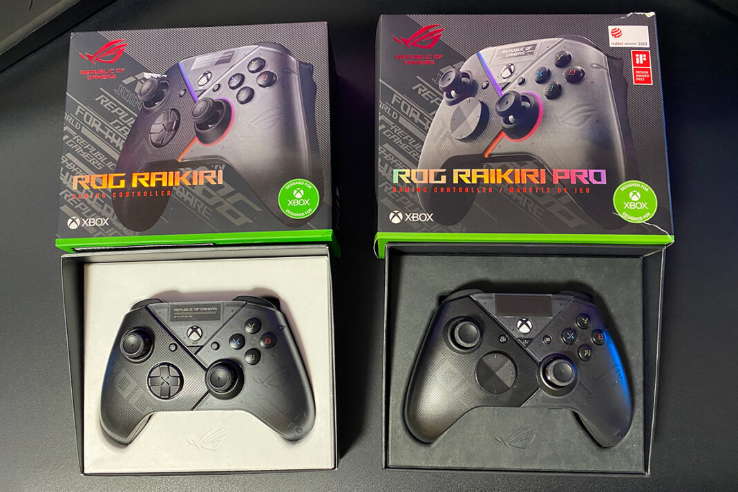 Review of ASUS ROG Raikiri and ASUS ROG Raikiri Pro gamepads