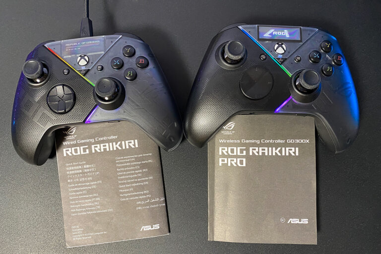 Review of ASUS ROG Raikiri and ASUS ROG Raikiri Pro gamepads