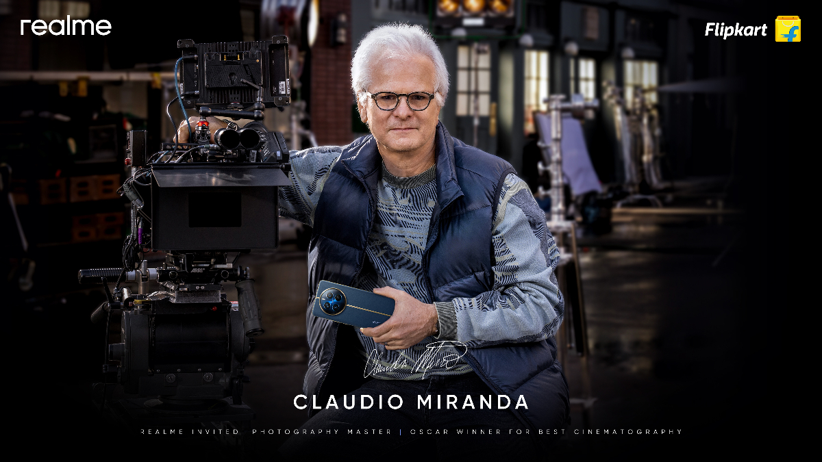 Realme and Claudio Miranda are set to explore the cinematographic side ...