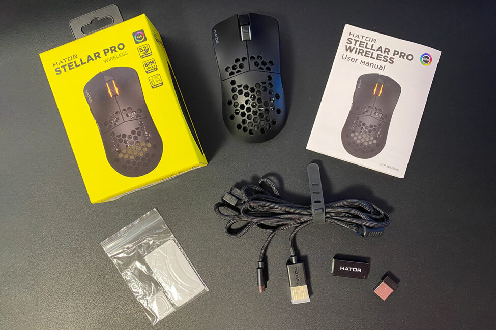 Hator Stellar Pro Wireless Gaming Mouse Review - Root-Nation.com