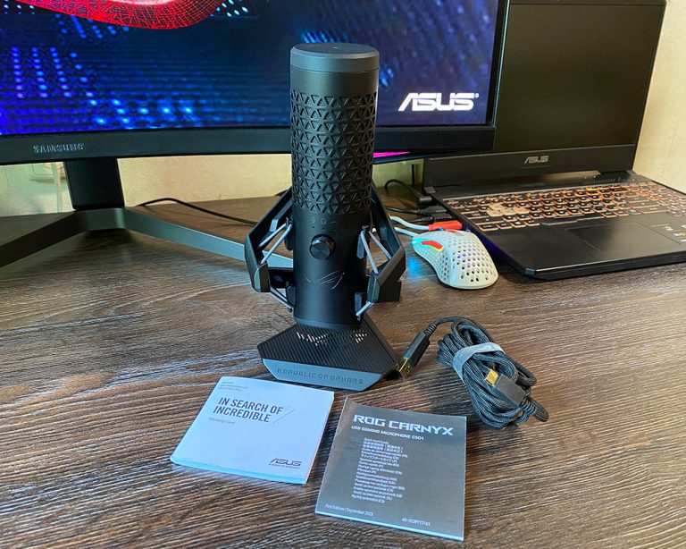 ASUS ROG Carnyx Gaming Microphone Review - Root-Nation.com