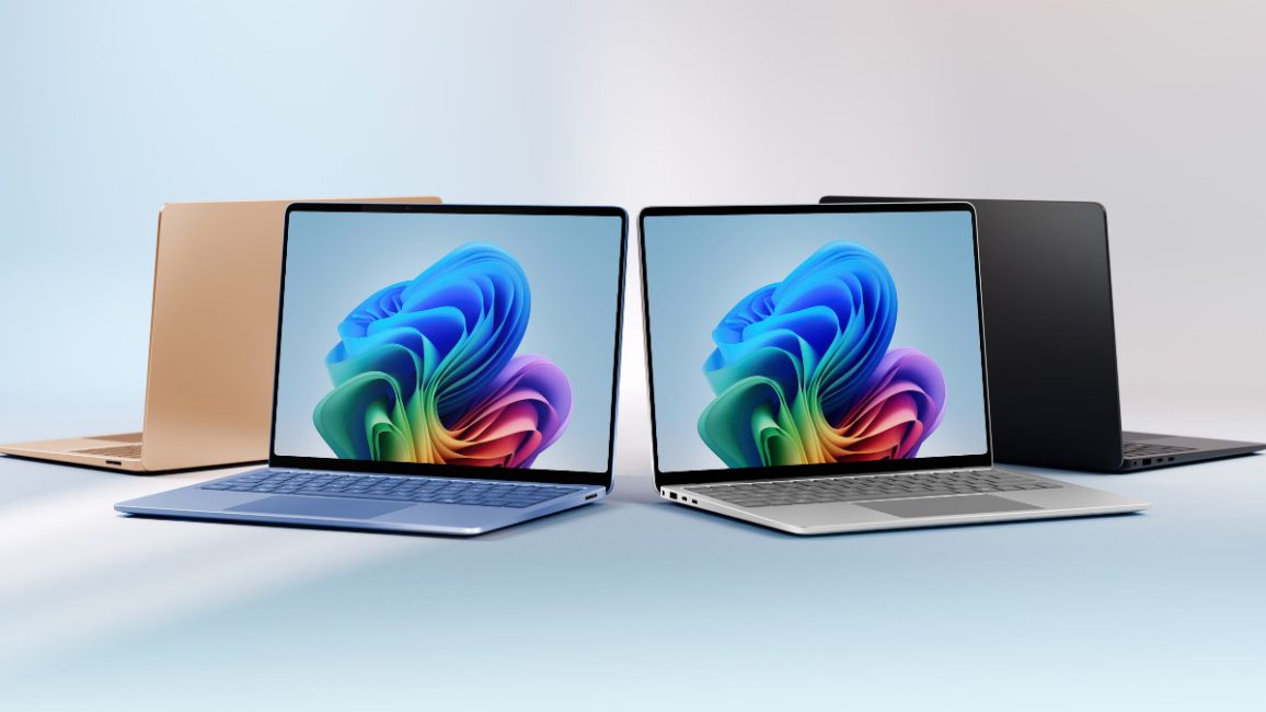 Microsoft Surface Laptop with Snapdragon X processor and AI technology ...