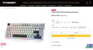 YUNZII YZ75 PRO Wireless Mechanical Keyboard Review - Root-Nation.com