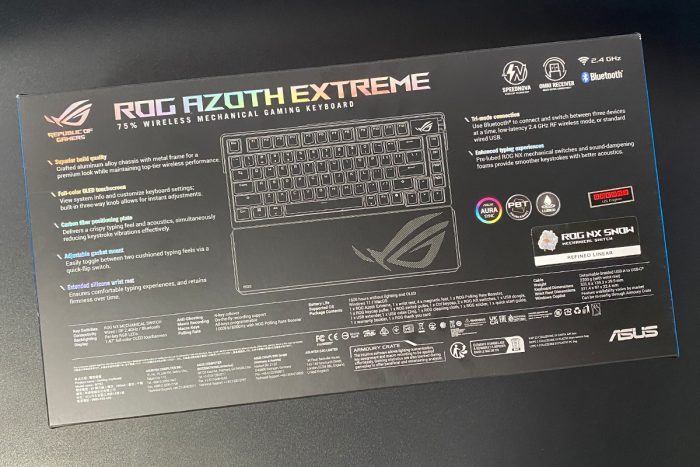 ASUS ROG Azoth Extreme Wireless Gaming Keyboard Review - Root-Nation.com