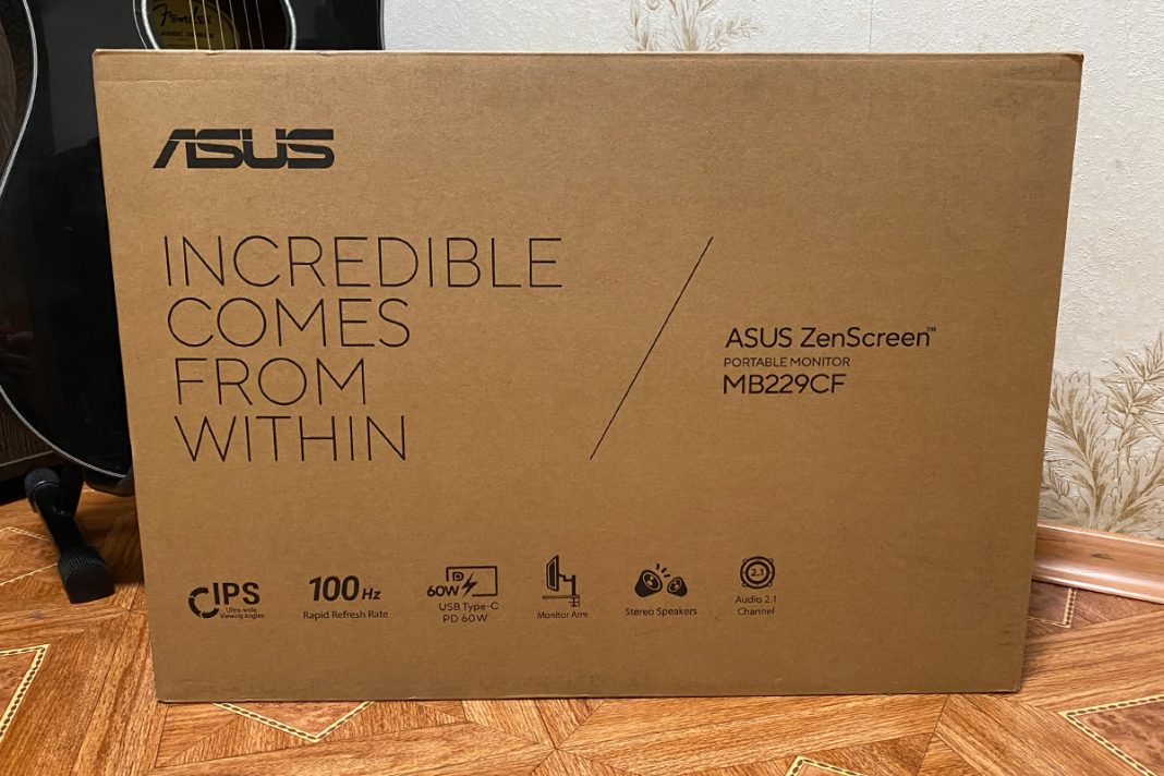 ASUS ZenScreen MB229CF Portable Monitor Review - Root-Nation.com