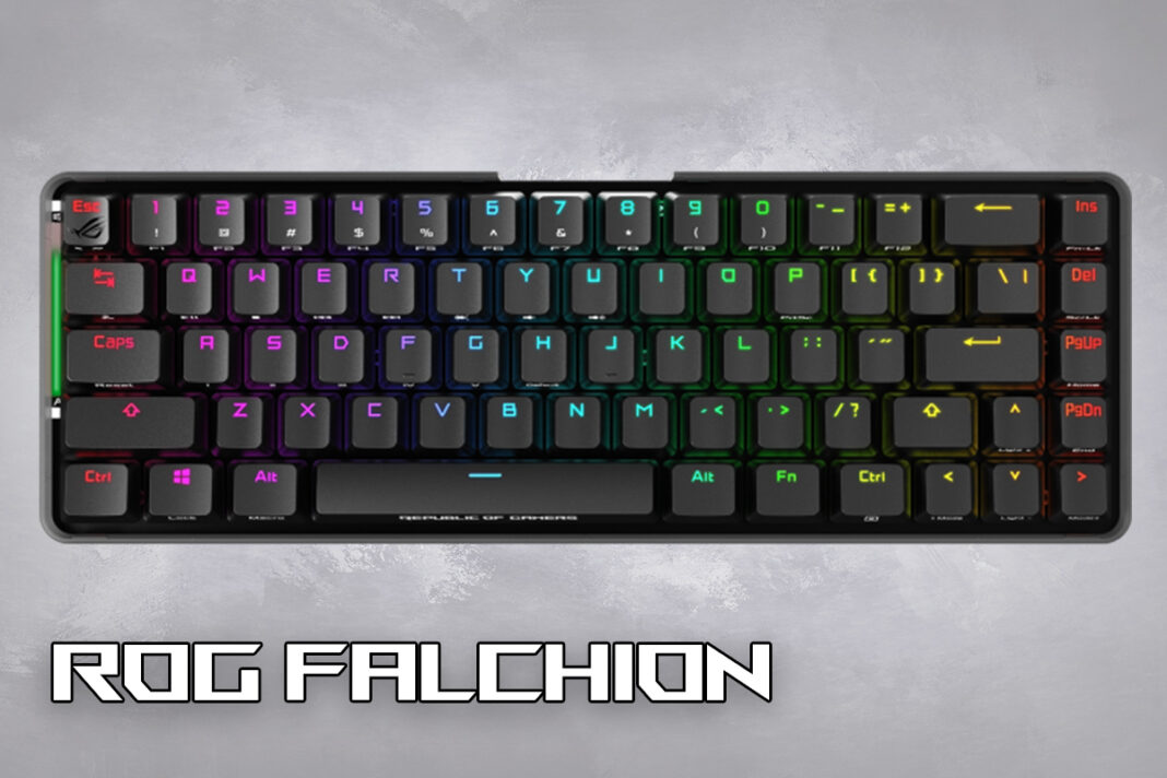 ASUS ROG Falchion Ace HFX review with magnetic switches - Root-Nation.com
