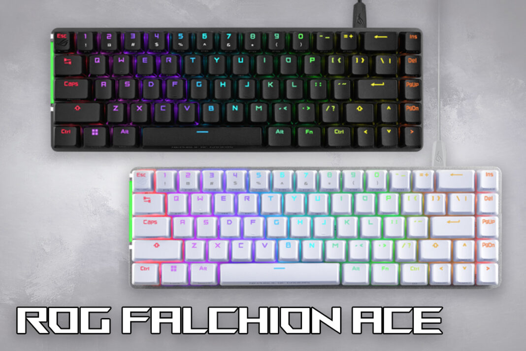 ASUS ROG Falchion Ace HFX review with magnetic switches - Root-Nation.com