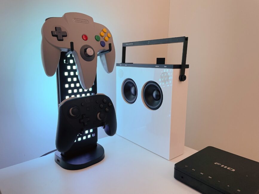 Nanoleaf Pegboard Desk Dock review - Root-Nation.com