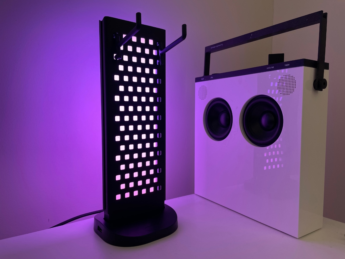 Nanoleaf Pegboard Desk Dock review - Root-Nation.com