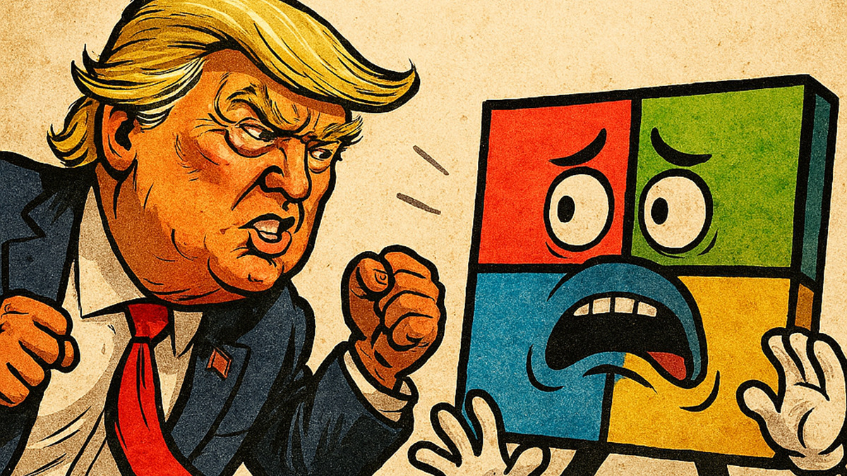 Trump vs. Microsoft: Conflict that could escalate into scandal - Root ...