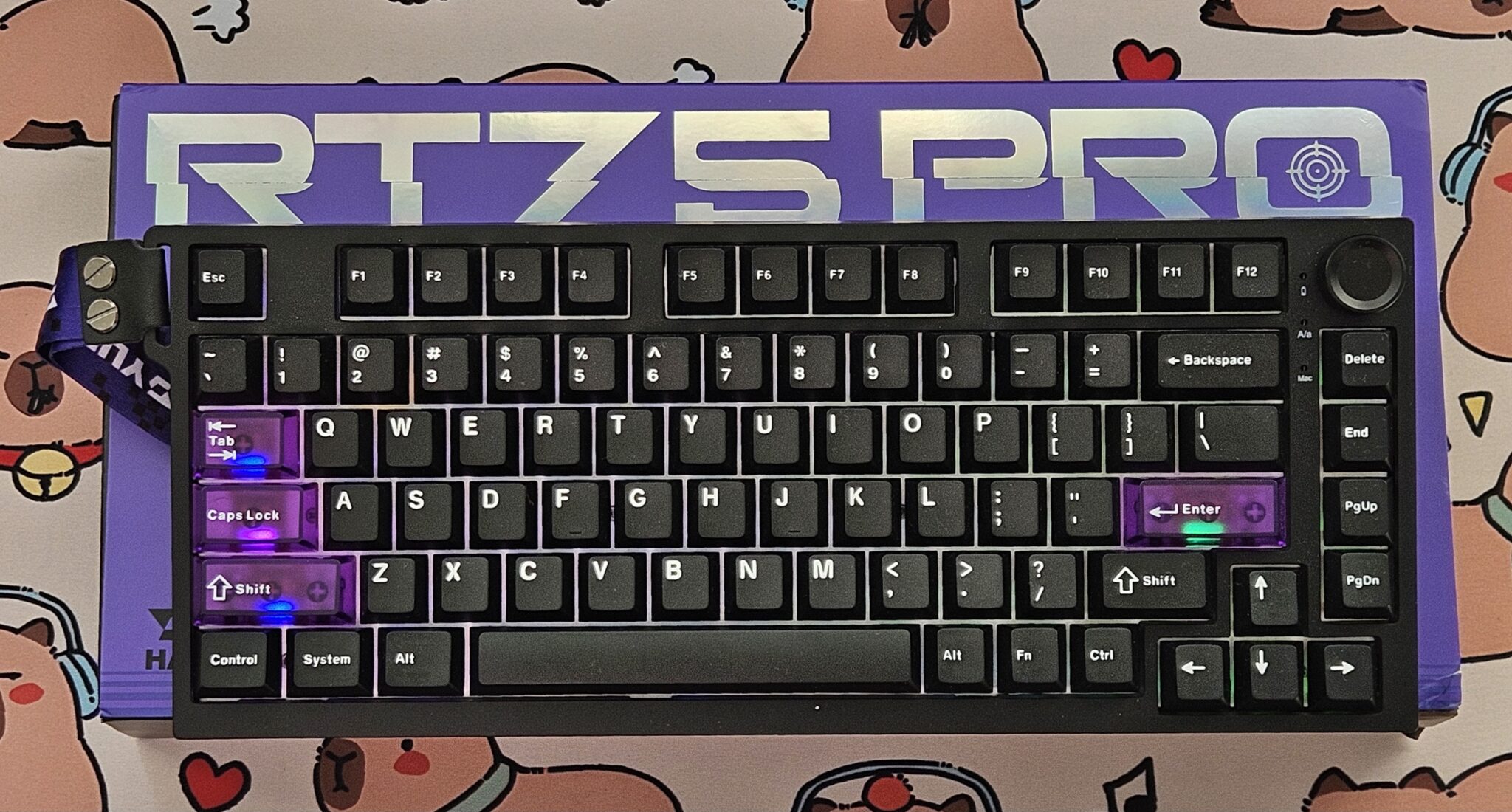 Review of the YUNZII RT75 PRO magnetic keyboard - Root-Nation.com