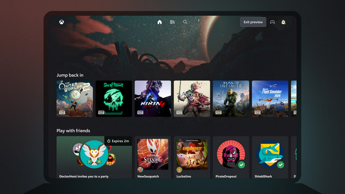 Microsoft meningkatkan pengalaman bermain game di konsol Xbox portabel ...