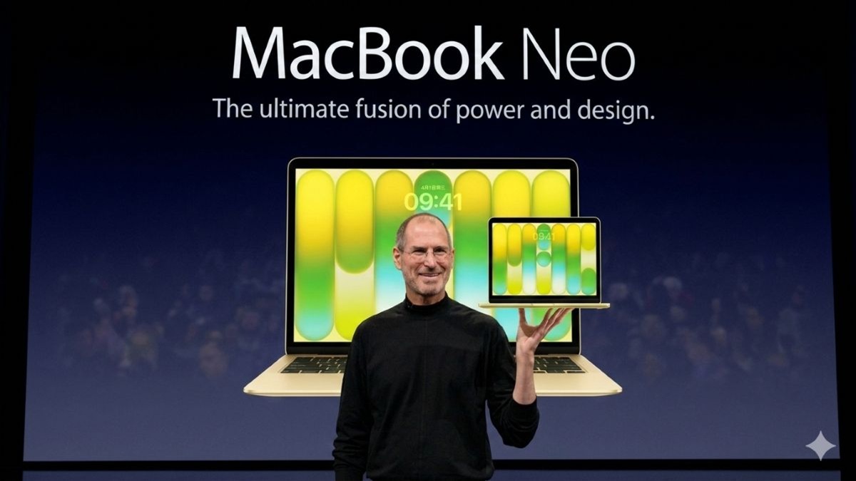 Apple MacBook Neo… Očima Steva Jobse: Věci, které všechno změnily ...