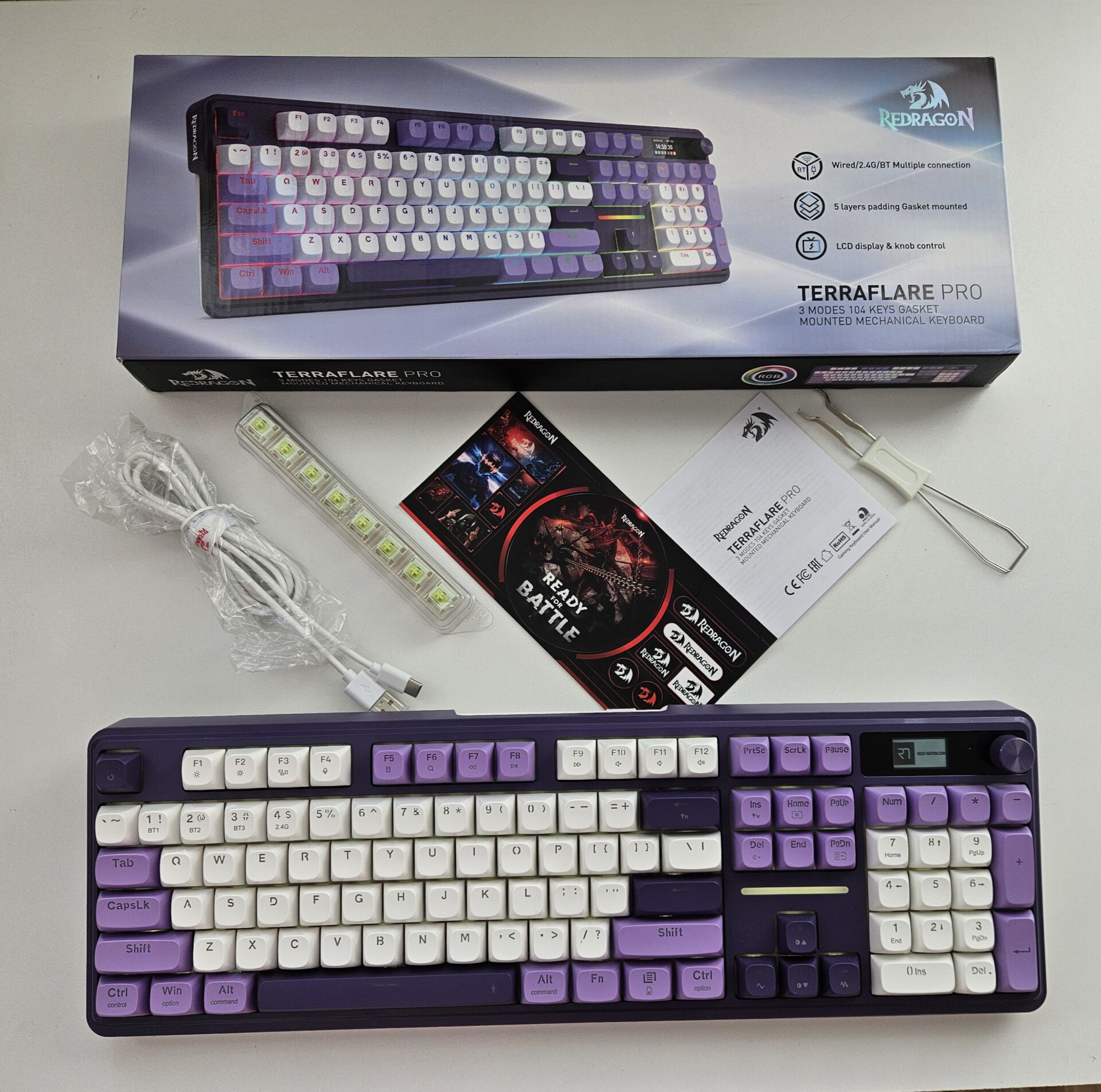 Review of the Redragon Terraflare K762 Pro gaming keyboard - Root ...