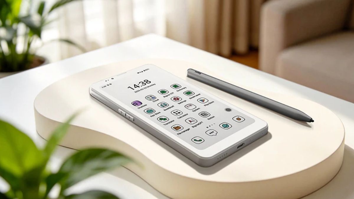 Bigme announces Hibreak Plus smartphone with E-ink screen - Root-Nation.com